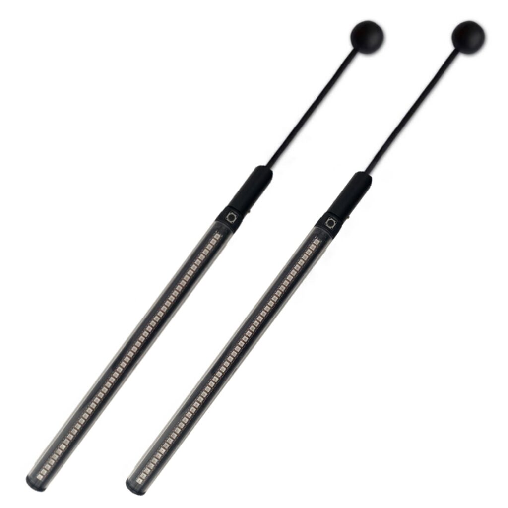 EasyPixel – Programmable LED pixel props for performers and circus artists.